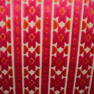 Kasbah Begonia Pink Extra Thick Plush Velvet Fabric Curtain Upholstery ...