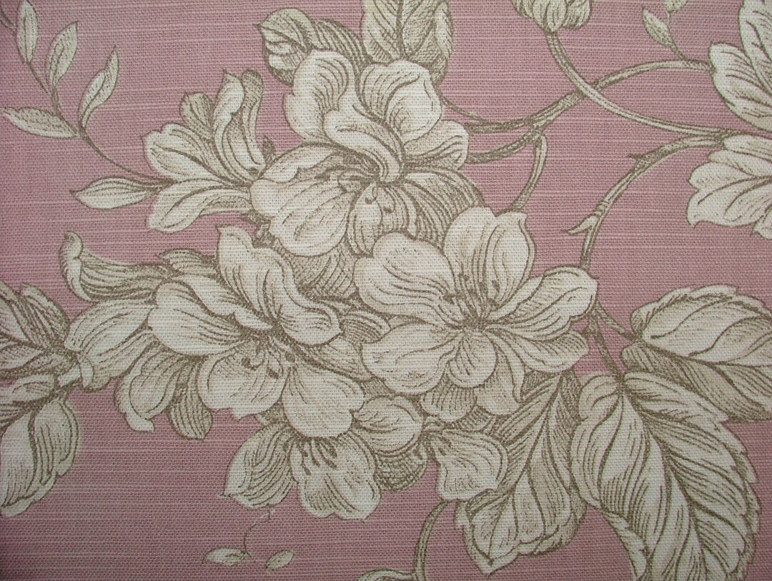 Iliv Aquitaine Rose Pink Cotton Curtain Upholstery Cushion - Etsy Australia