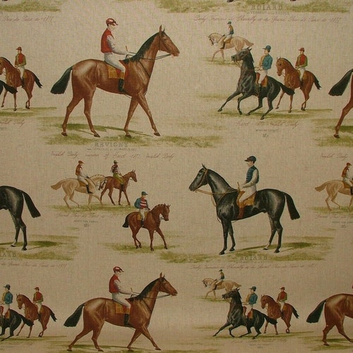 Racing Silks Fabric Racing Silks by Elramsay Jockey Horse | Etsy