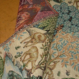 William Morris the Brook Natural Tapestry Curtain Upholstery Cushion ...