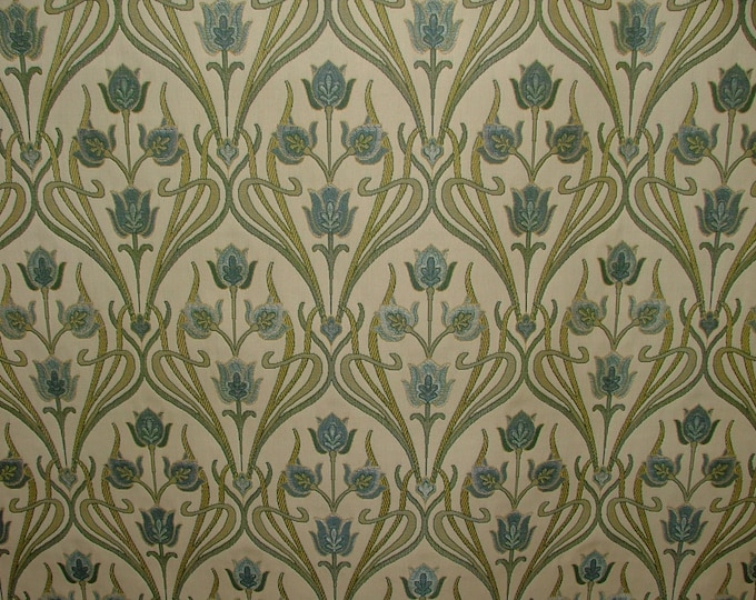 Edwardian Fabric - Arts and Crafts Lancaster Roses by Muhlenkott - Art ...