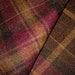 100% Shetland Wool Heather Brindle Gold Tartan Upholstery Curtain ...