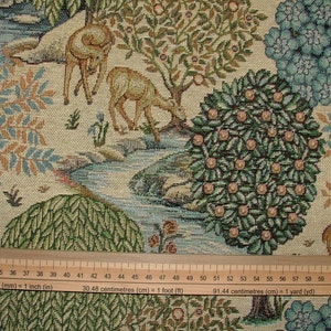 William Morris the Brook Natural Tapestry Curtain Upholstery Cushion ...