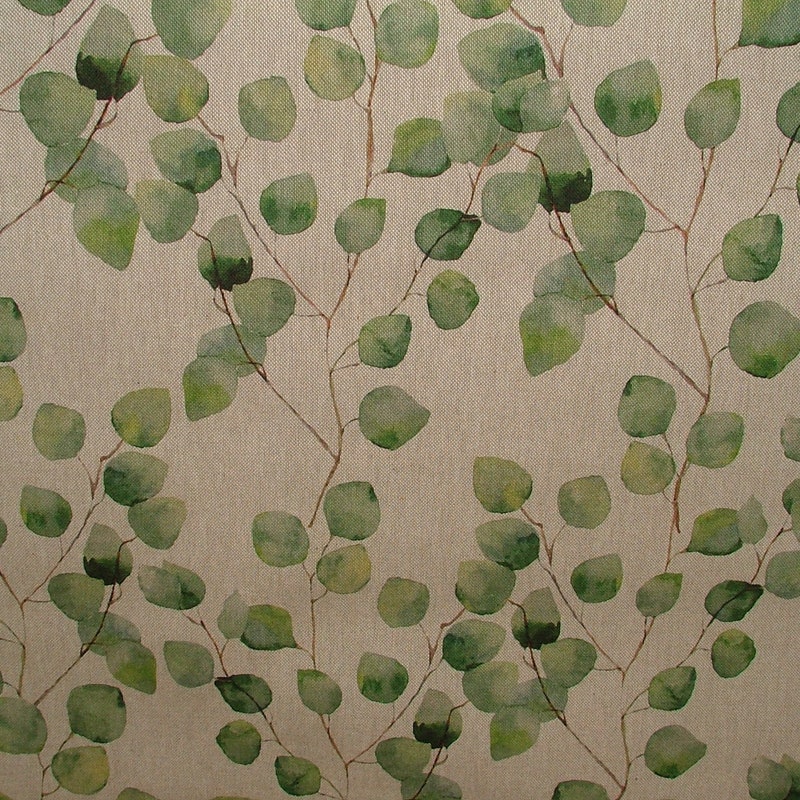 Upholstery Leaf Print Fabric - Etsy