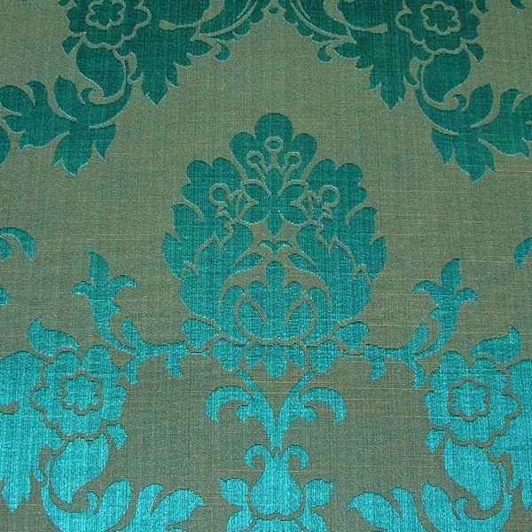 Teal Damask - Etsy