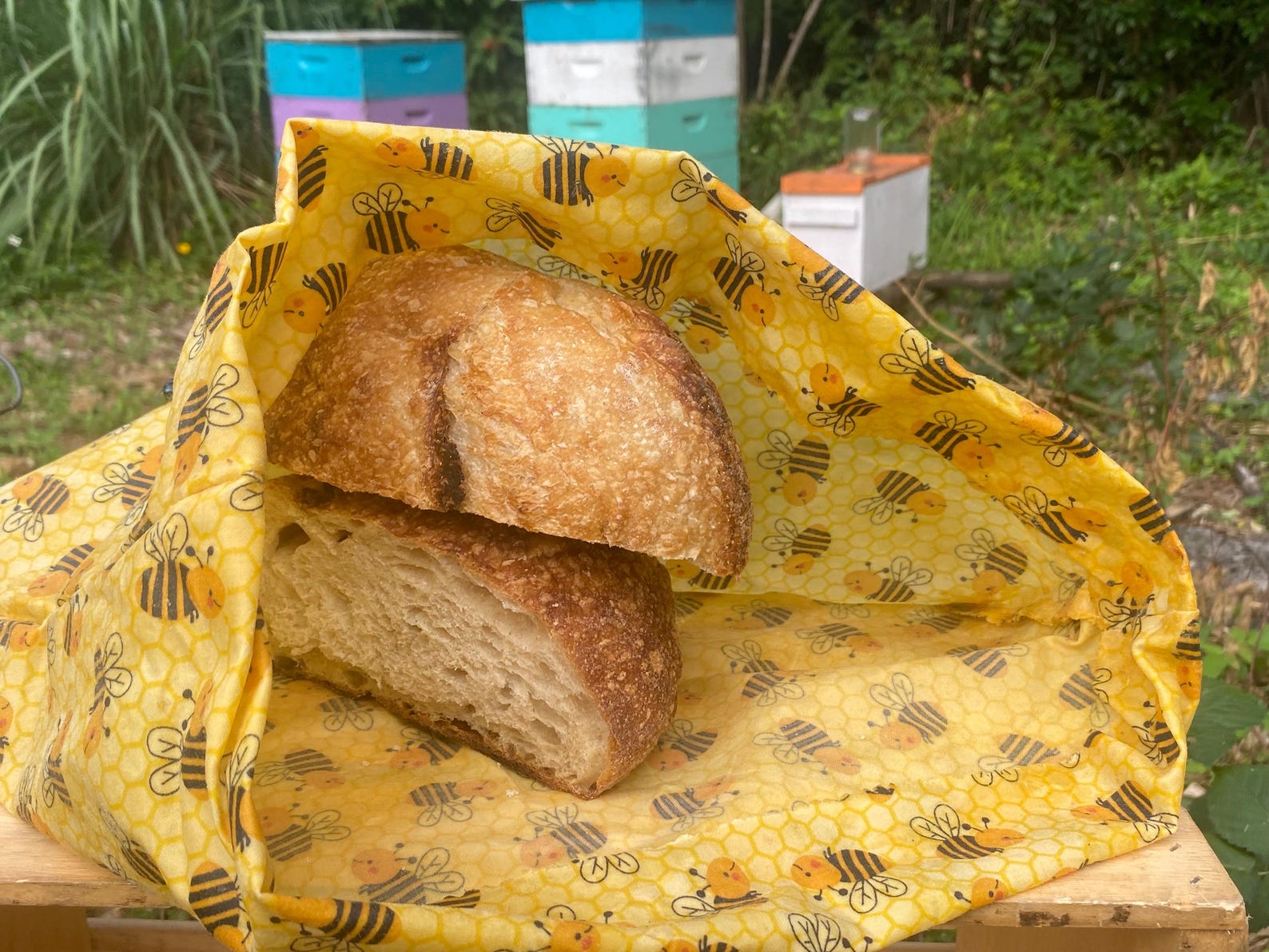 Beeswax Bread Bags - Etsy