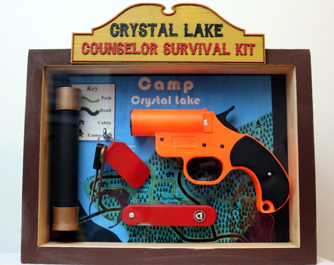 Crystal Lake Counselor Survival Kit - Replica Props From the Friday the ...