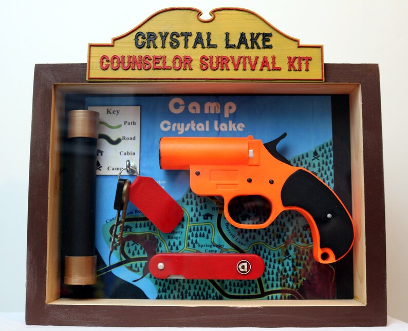 Crystal Lake Counselor Survival Kit Replica Props From the - Etsy
