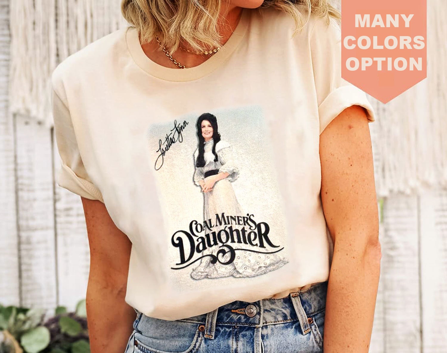 Loretta Lynn Shirt, Vintage Loretta Lynn 90s Shirt sold by ChaZhan ...