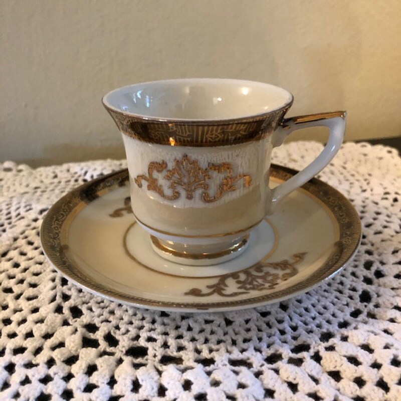 Gold Tea Cups - Etsy