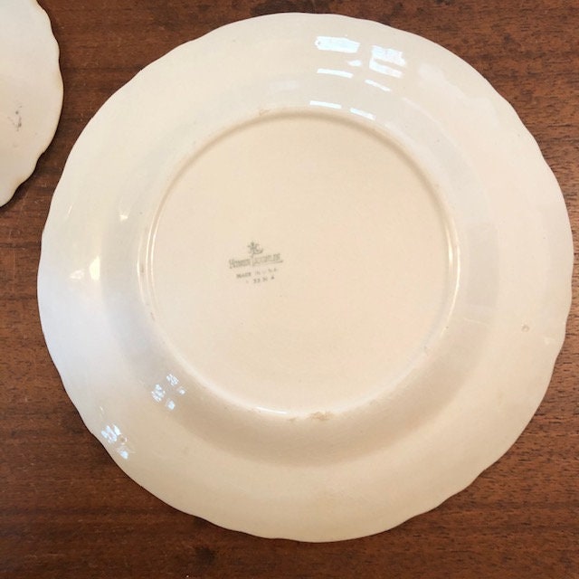 Three Pieces Vintage Homer Laughlin Hudson Plate Bowl and | Etsy