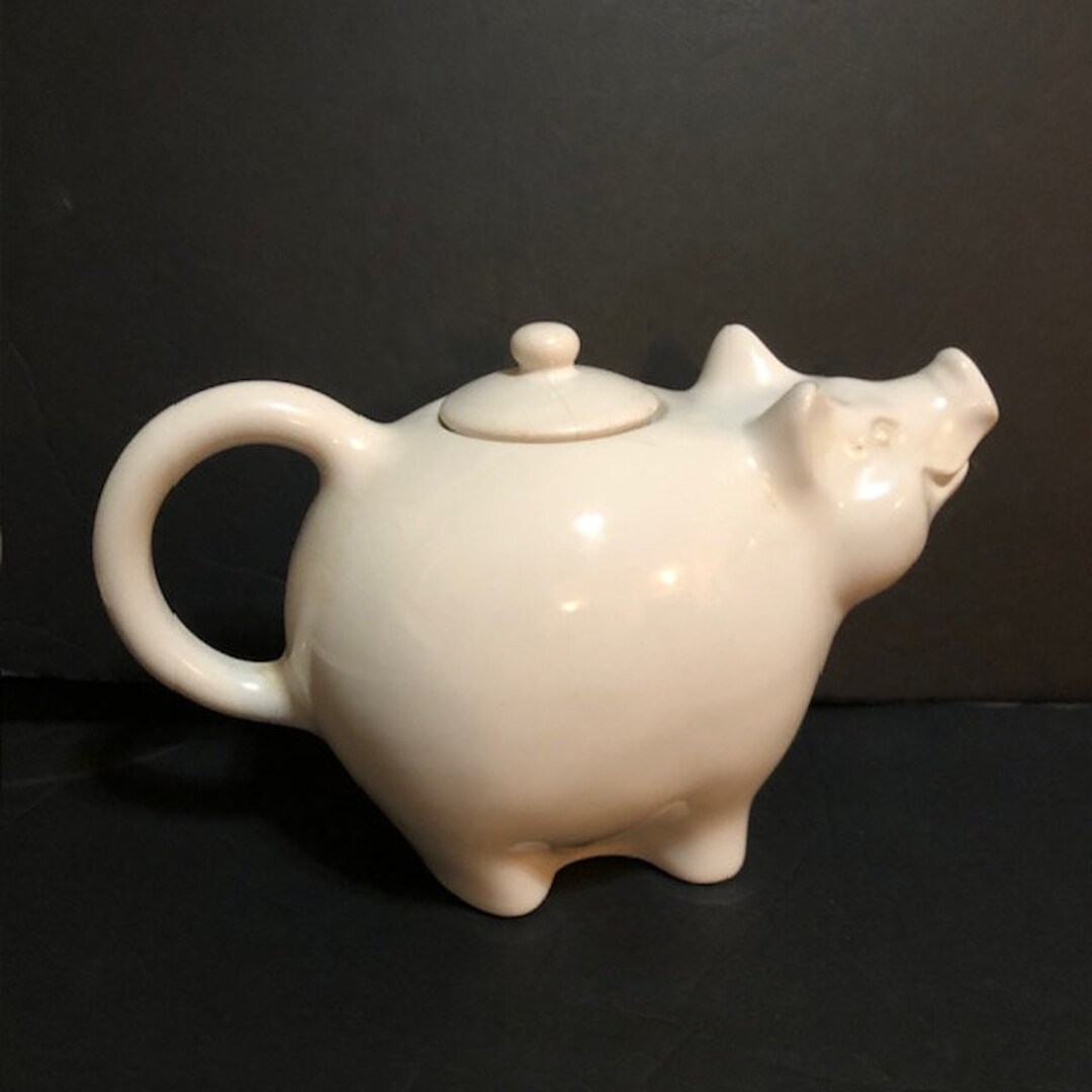 Revol Ceramic Pig Tea Pot Made in France Free Shipping French Country ...
