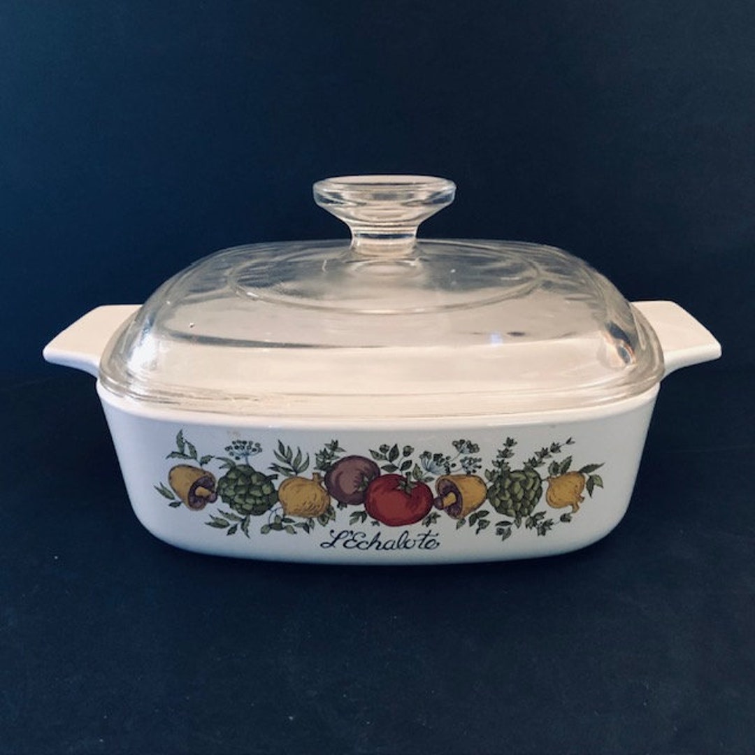Spice of Life L'echalote 1 Quart Corning Ware A-1 With Original Pyrex ...