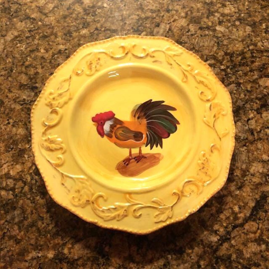 Tuscan Rooster by Jay Plate 10
