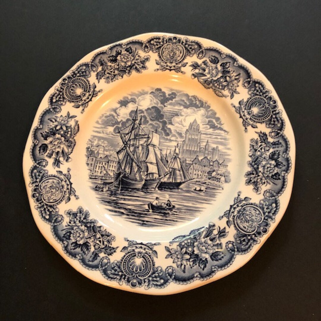 Historical Ports of England Dinner Plate “the Port of Bristol” Free ...