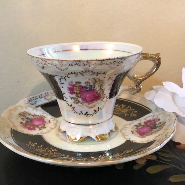 Footed Tea Cup - Etsy