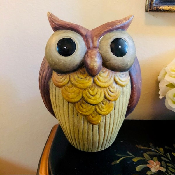 Owl Vase - Etsy