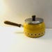 Seventies Mustard Yellow Cook Pot With Lid Free Shipping Vintage ...