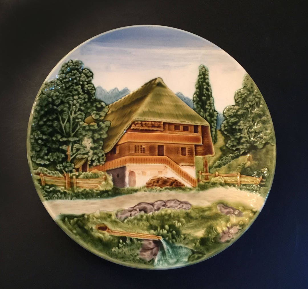 Bavaria Germany Decorative Wall Plate German Switzerland Austrian Alps ...