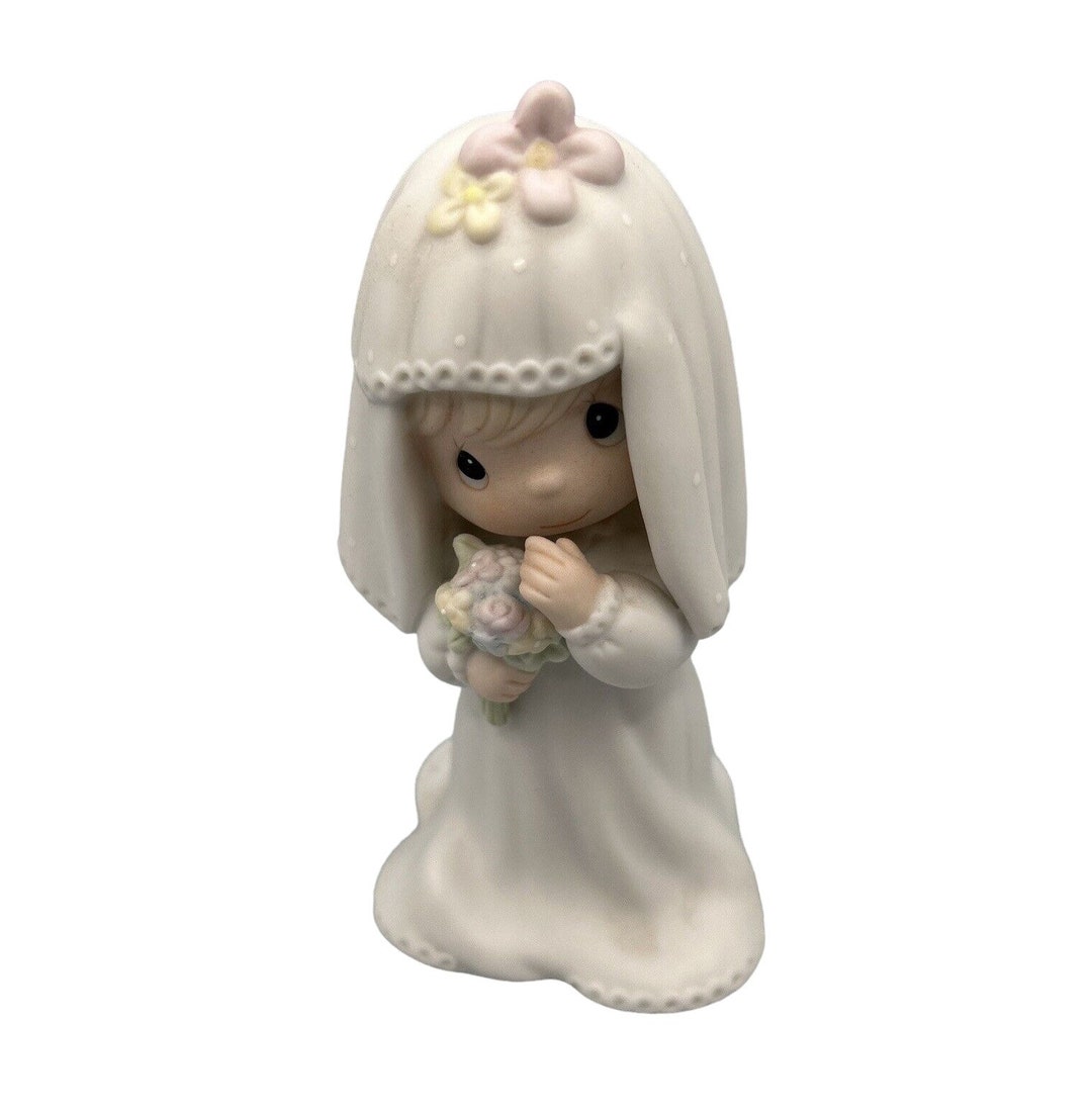 Precious Moments Bride Figurine E2846 With Box Free Shipping Wedding ...