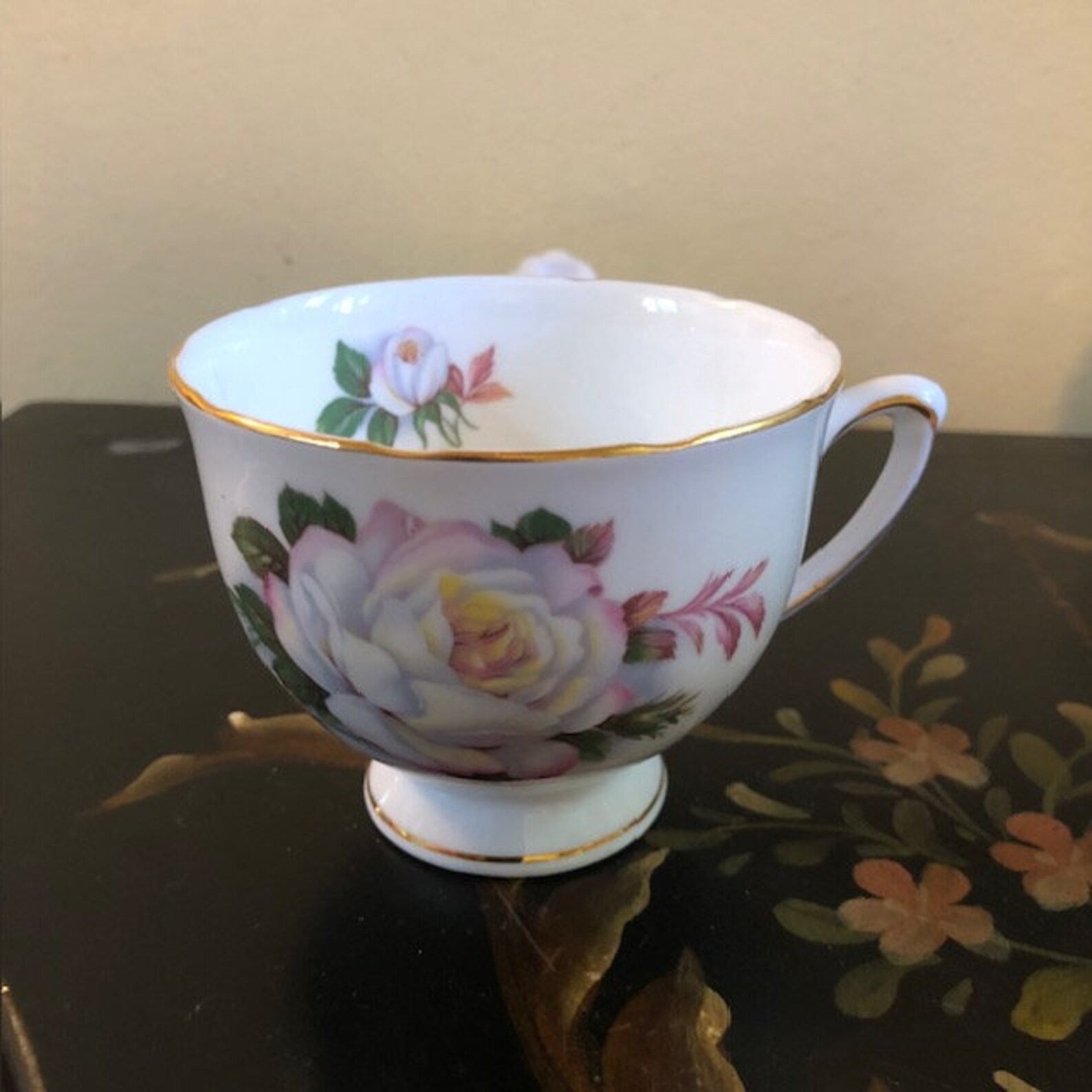 Single Vintage Royal Vale Pink Roses Tea Cup Free Shipping Replacement ...