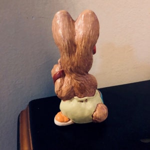 Vintage Pendelfin Rabbit With Accordion and French Beret Hand Painted ...