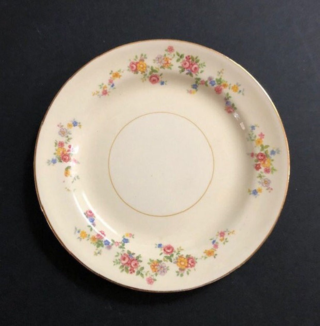 Single Homer Laughlin Annette Pattern Bread and Butter Plate Dish ...
