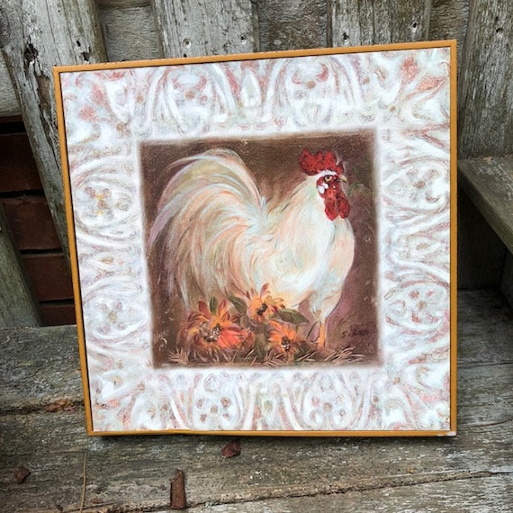 Country Chicken Paintings Chicken Philosophy The Inspiration Place