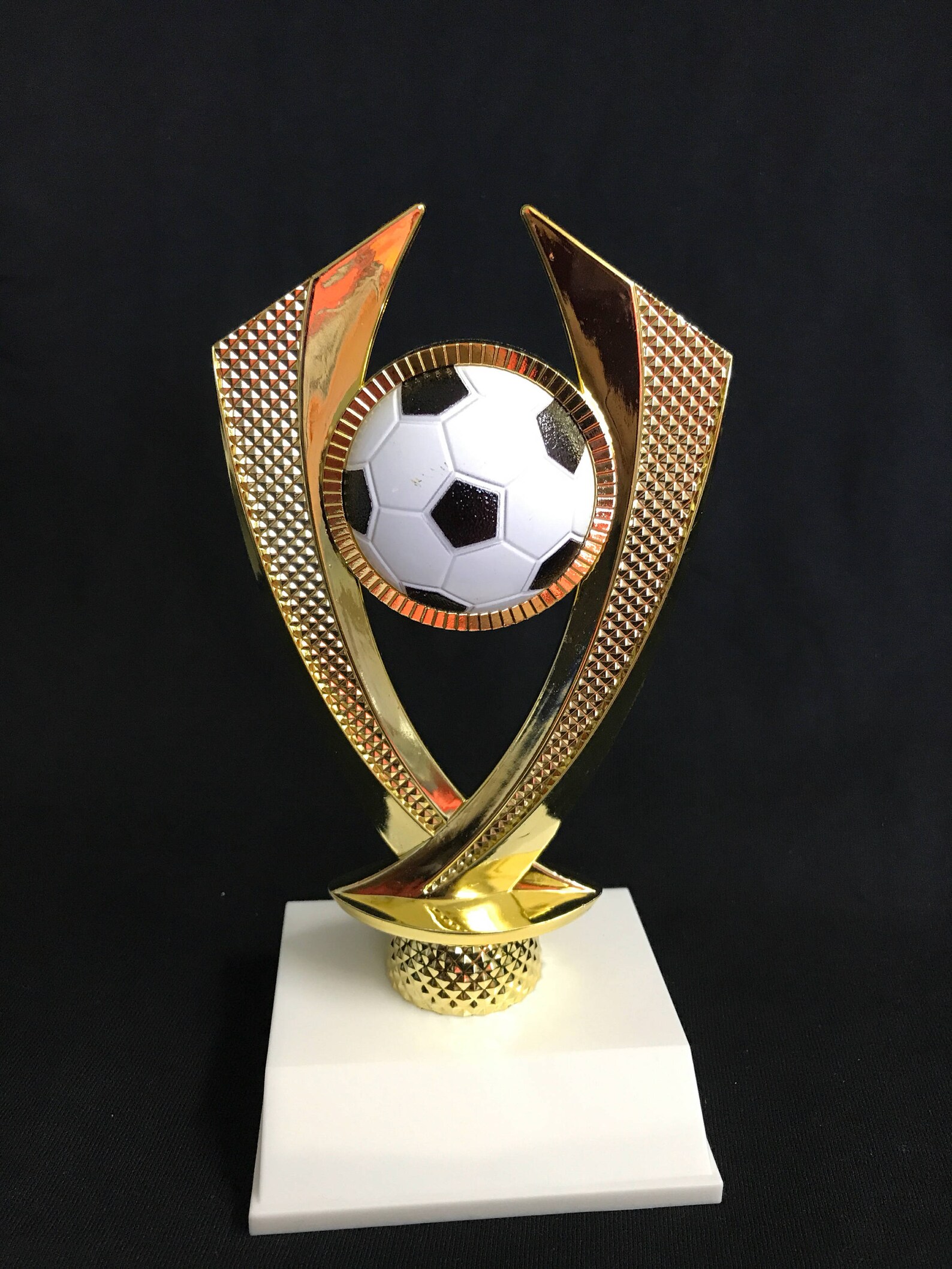 Soccer Trophy Soccer Award Customize It With Your Words - Etsy