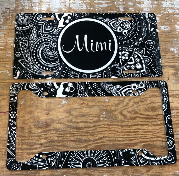 Mimi License Plate Nana Mimi Meme Granny Grammie Grandma - Etsy