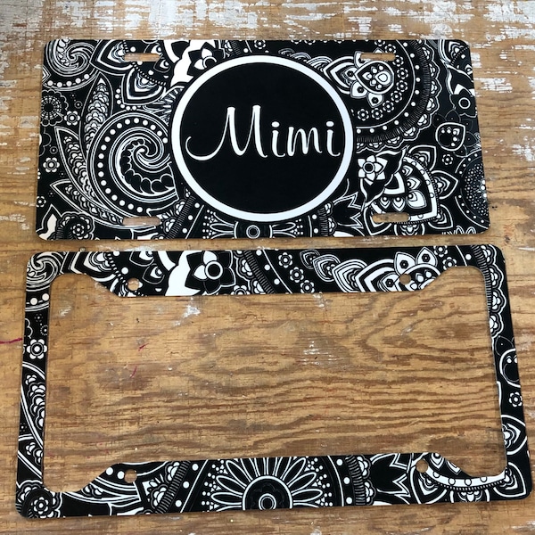 Personalized Car Tag - Etsy