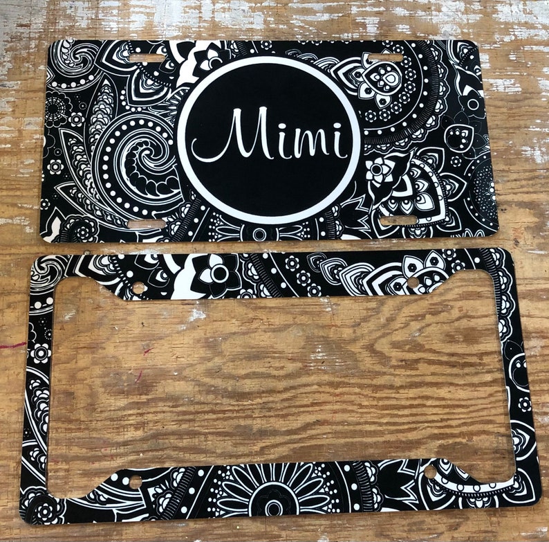 Mimi License Plate Nana Mimi Meme Granny Grammie Grandma - Etsy