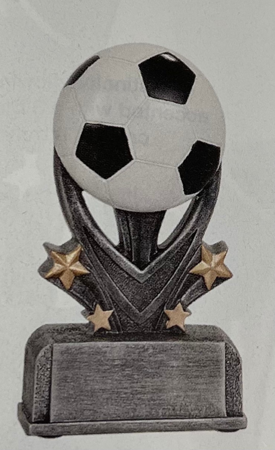 Soccer Trophy Soccer Award Customize It With Your Words - Etsy