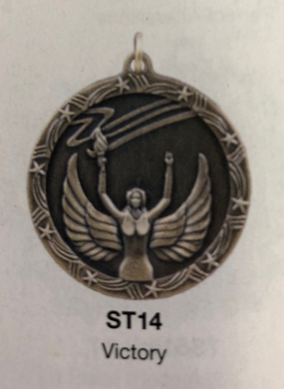 Victory trophy victory medal victory medallion sports award | Etsy