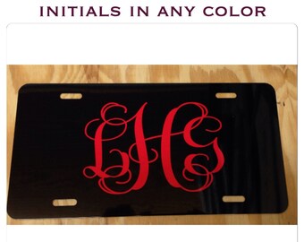 Personalized Car Tag - Etsy