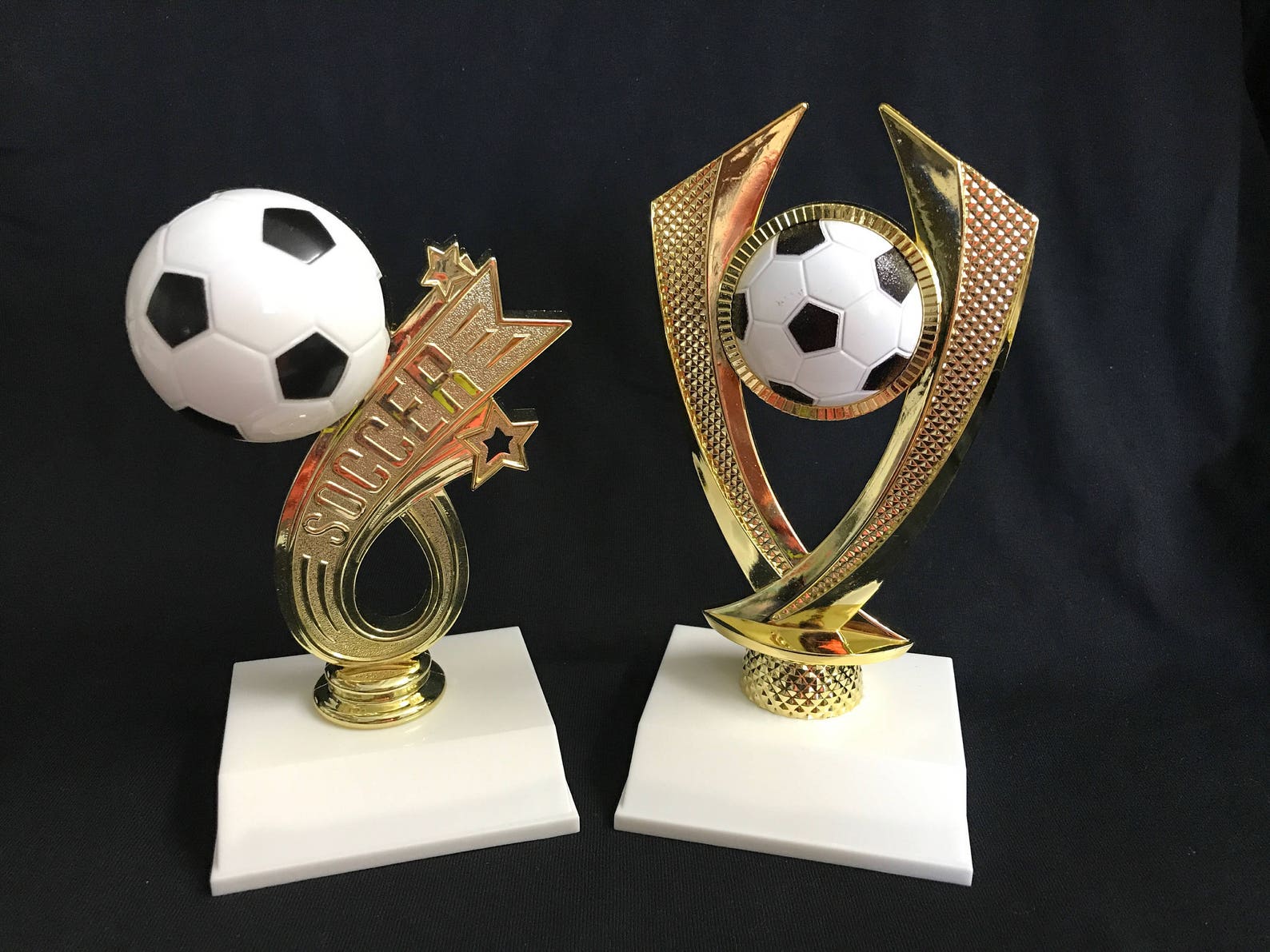 Soccer Trophy Soccer Award Customize It With Your Words - Etsy