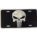 Punisher License Plate, Car Tag, White Distressed Punisher, Skull Car ...