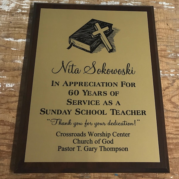 Christian Plaque - Etsy