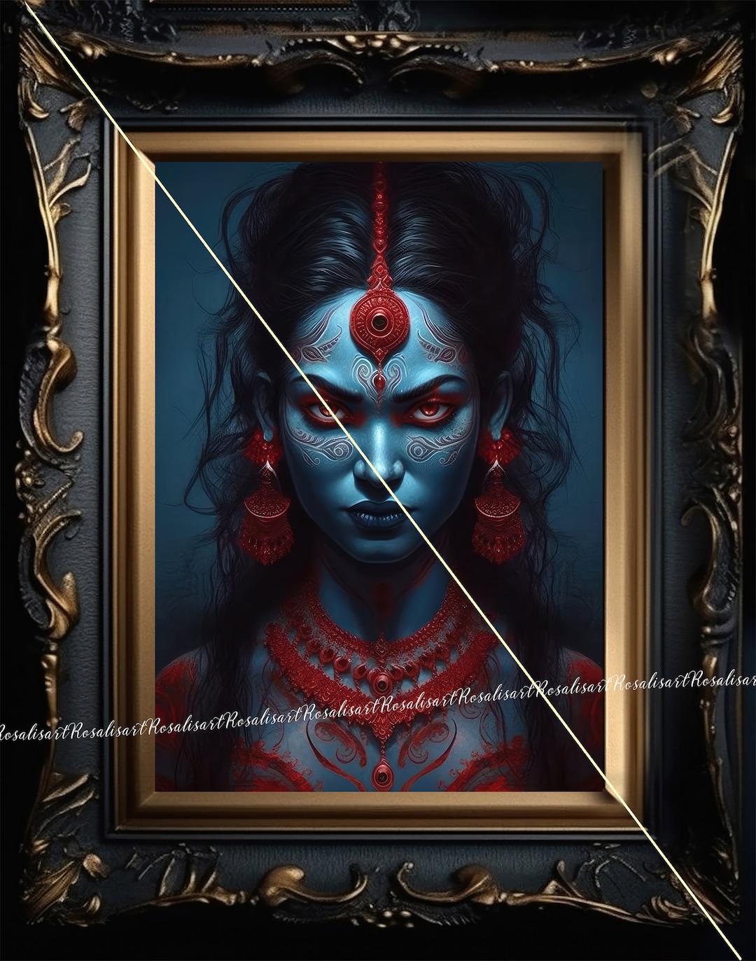 Kali Hindu Mythology Digital Download Hindu Goddess of Ultimate Power ...