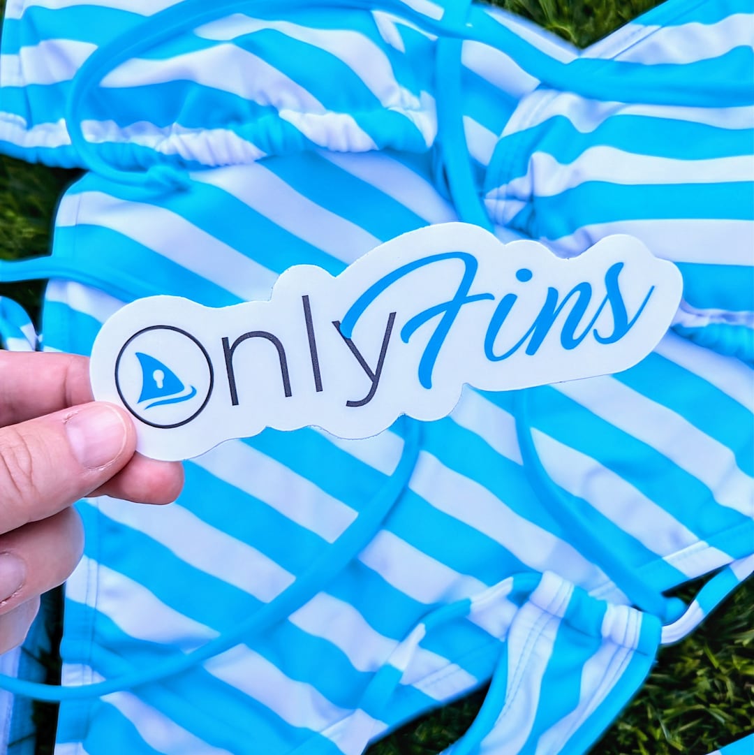 Only Fins OF Shark Fans Parody Vinyl Sticker RTS - Etsy