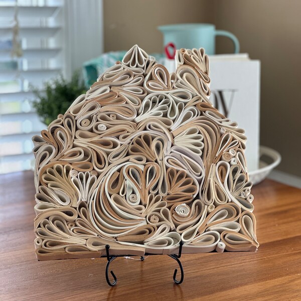 Upcycled Book Art - Etsy