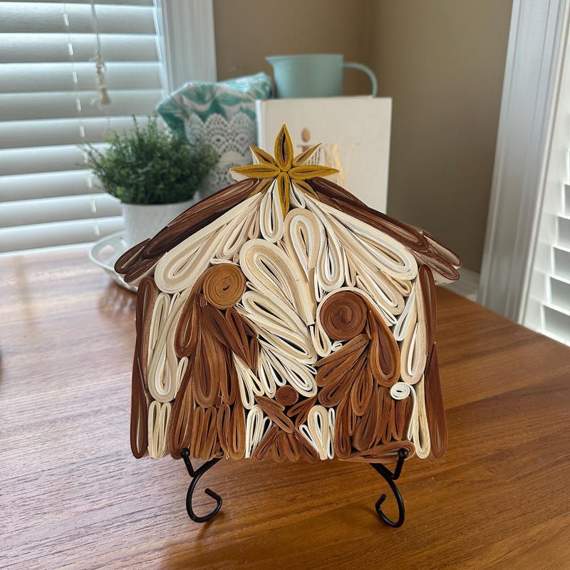 Book Folding Nativity - Etsy