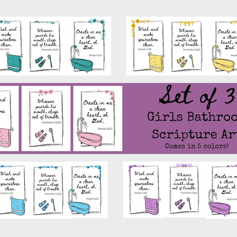 Christian Bathroom - Etsy