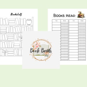 Reading Journal/printable Reading Journal/reading Digital Journal/book ...