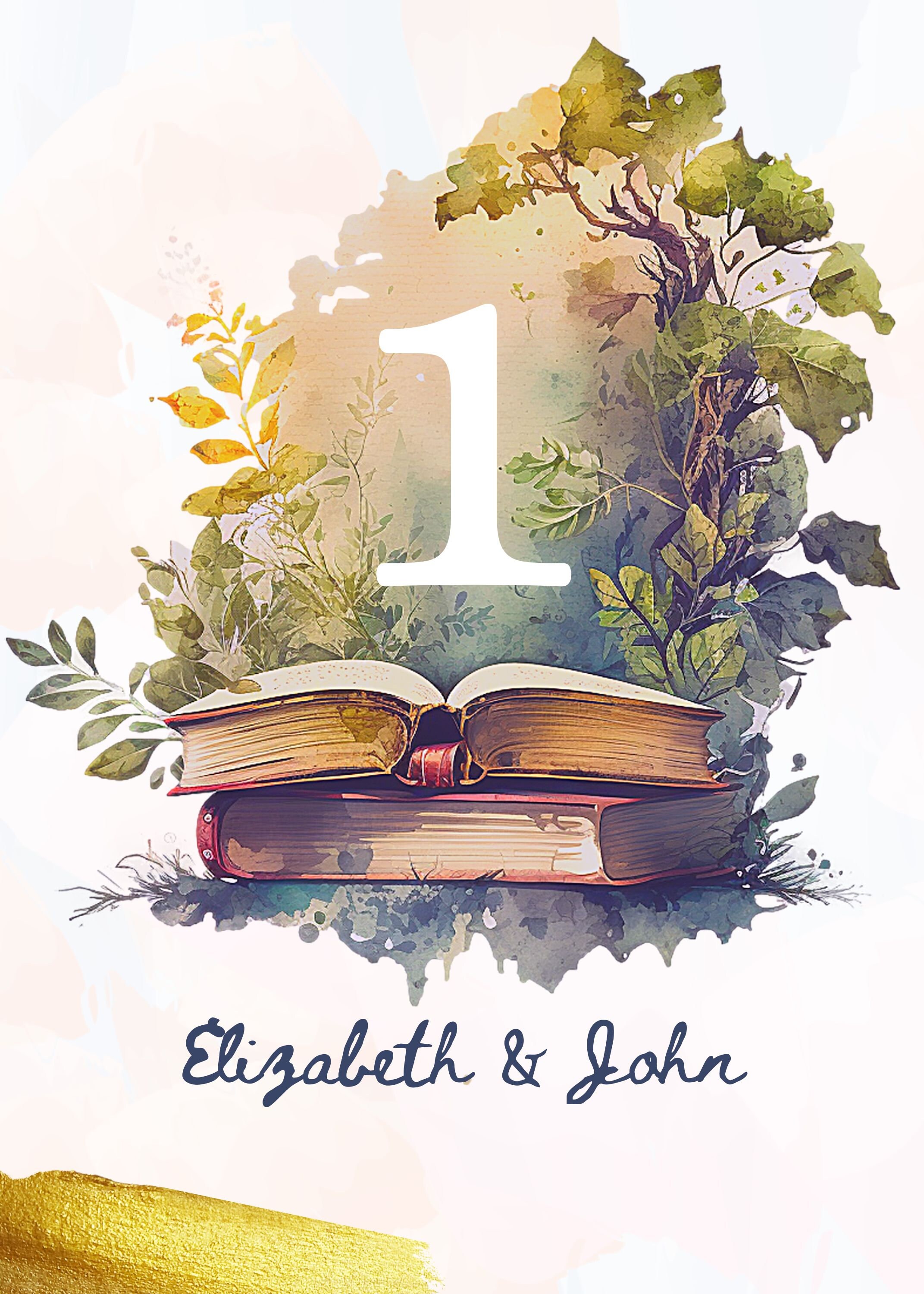 Book Theme Wedding Invitation Printable/book Lover Wedding Invitation ...