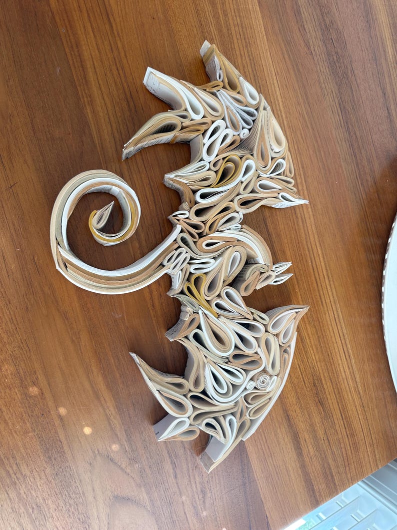 Book Dragon Sculpture, Gothic Fantasy Home Decor, Upcycled Dungeons and ...