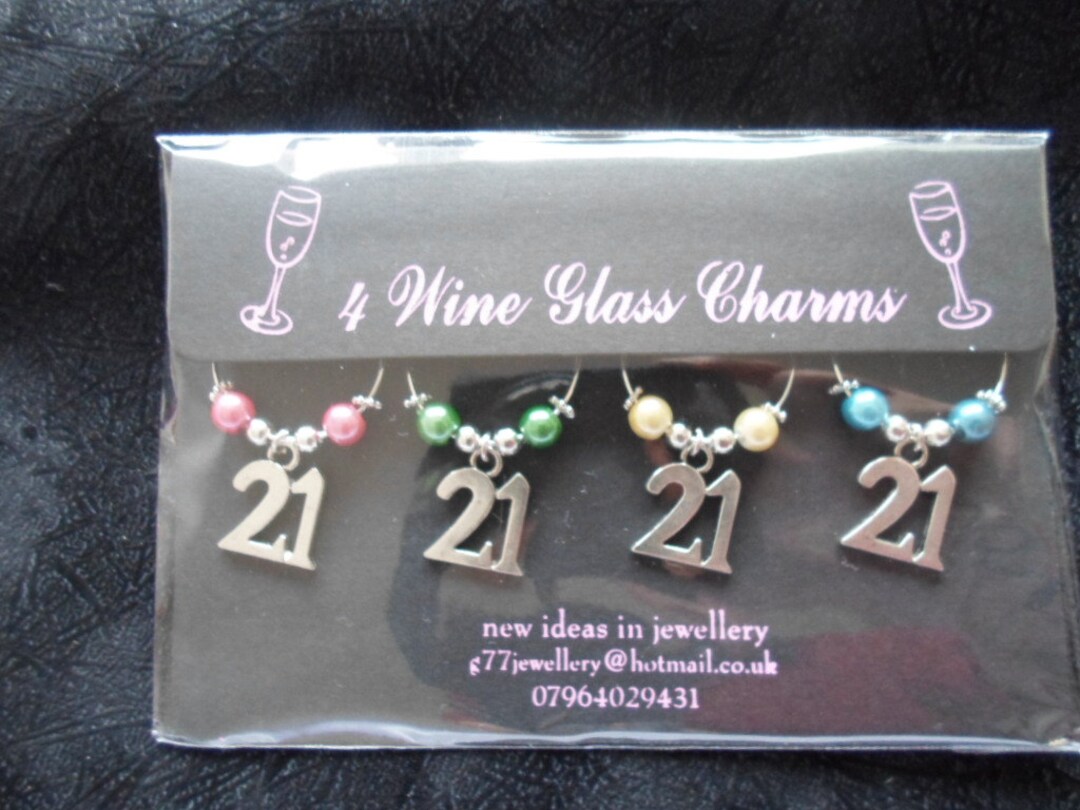 21st Birthday Gifts Under a Tenner 4 X Tibettan Silver 21s With ...