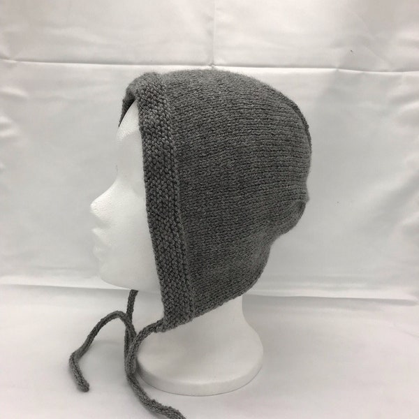 Grey Bonnet - Etsy