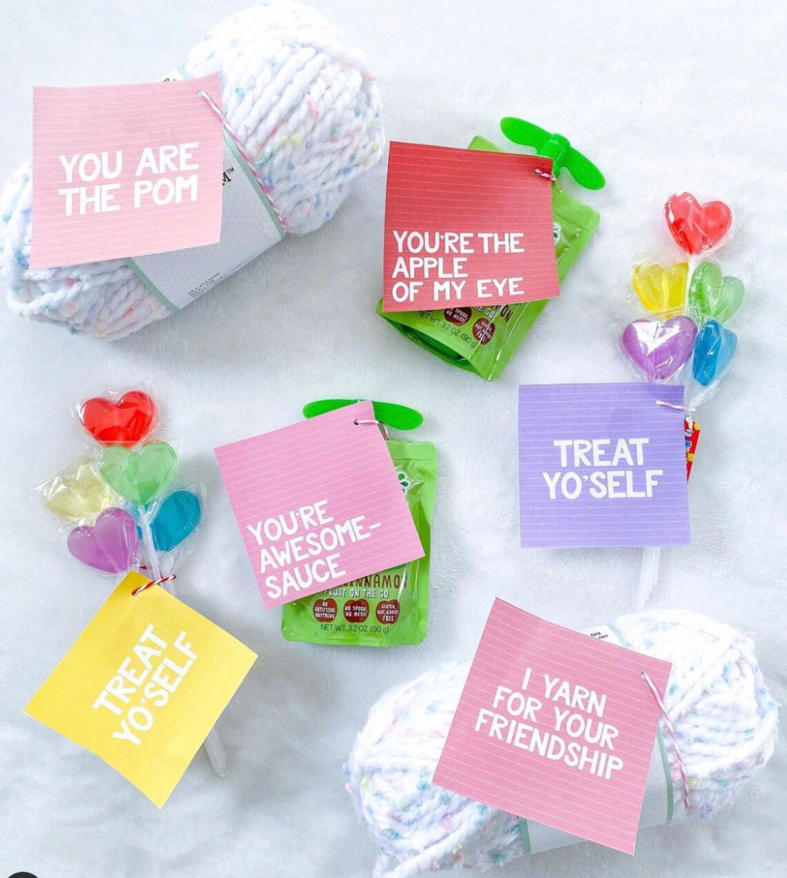 Applesauce Printable Gift Tag Valentine Printable - Etsy