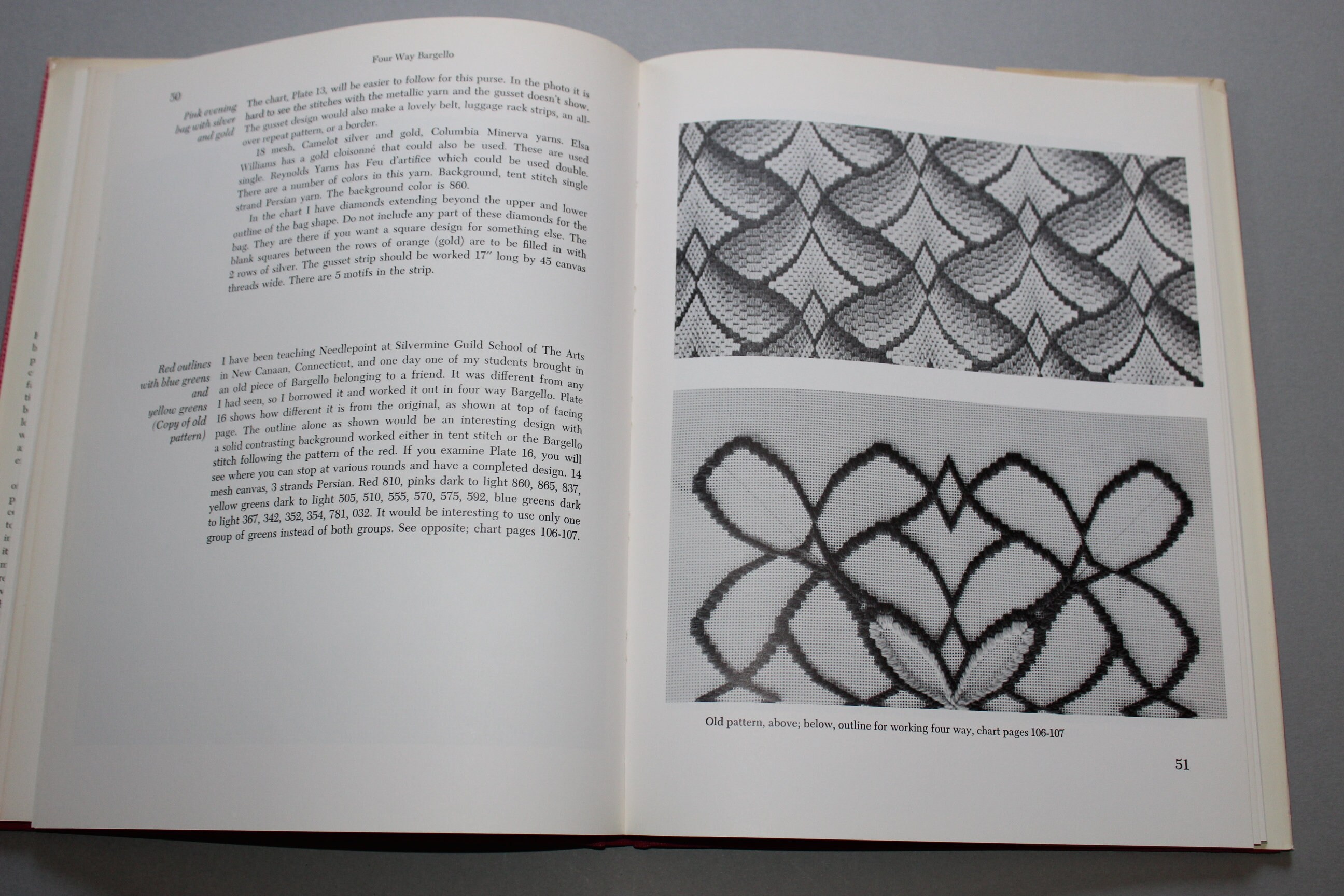 1974 Four Way Bargello Revised by Dorothy Kaestner Needlepoint ...